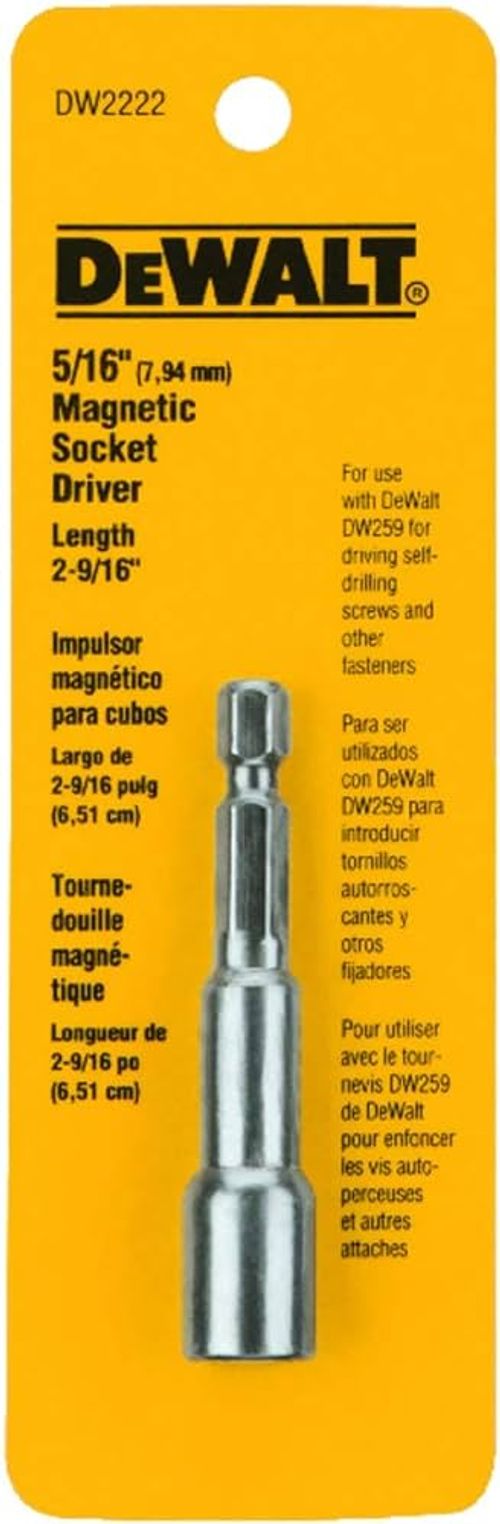 5/16" x 2-9/16 Magnetic Hex Socket – SUNICO