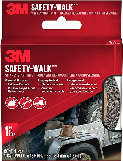 Safety Walk Step and Ladder Tread Tape (1" x 15') – SUNICO