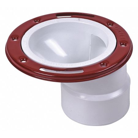 PVC 4x3 In Offset Closet Flange with Metal Ring – SUNICO