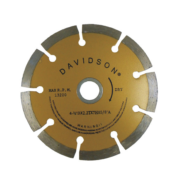 Diamond Disc Blade 4-1/2" Dry – SUNICO
