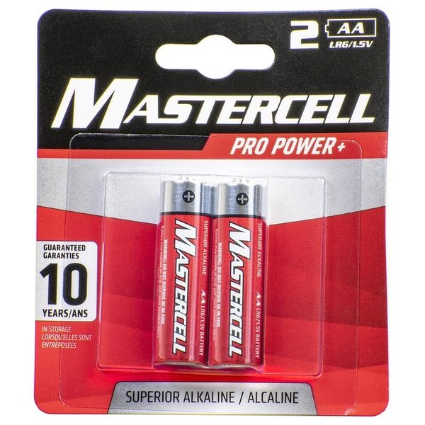 AA MASTERCELL ALKALINE BATTERY 2Pcs – SUNICO