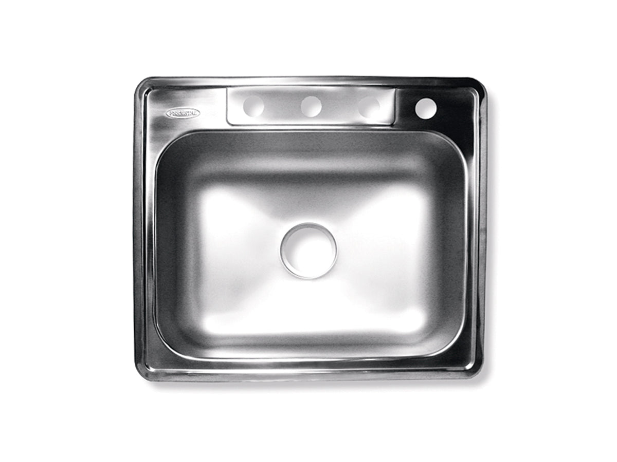 25" x 22" x 8" Top mount Sink – SUNICO