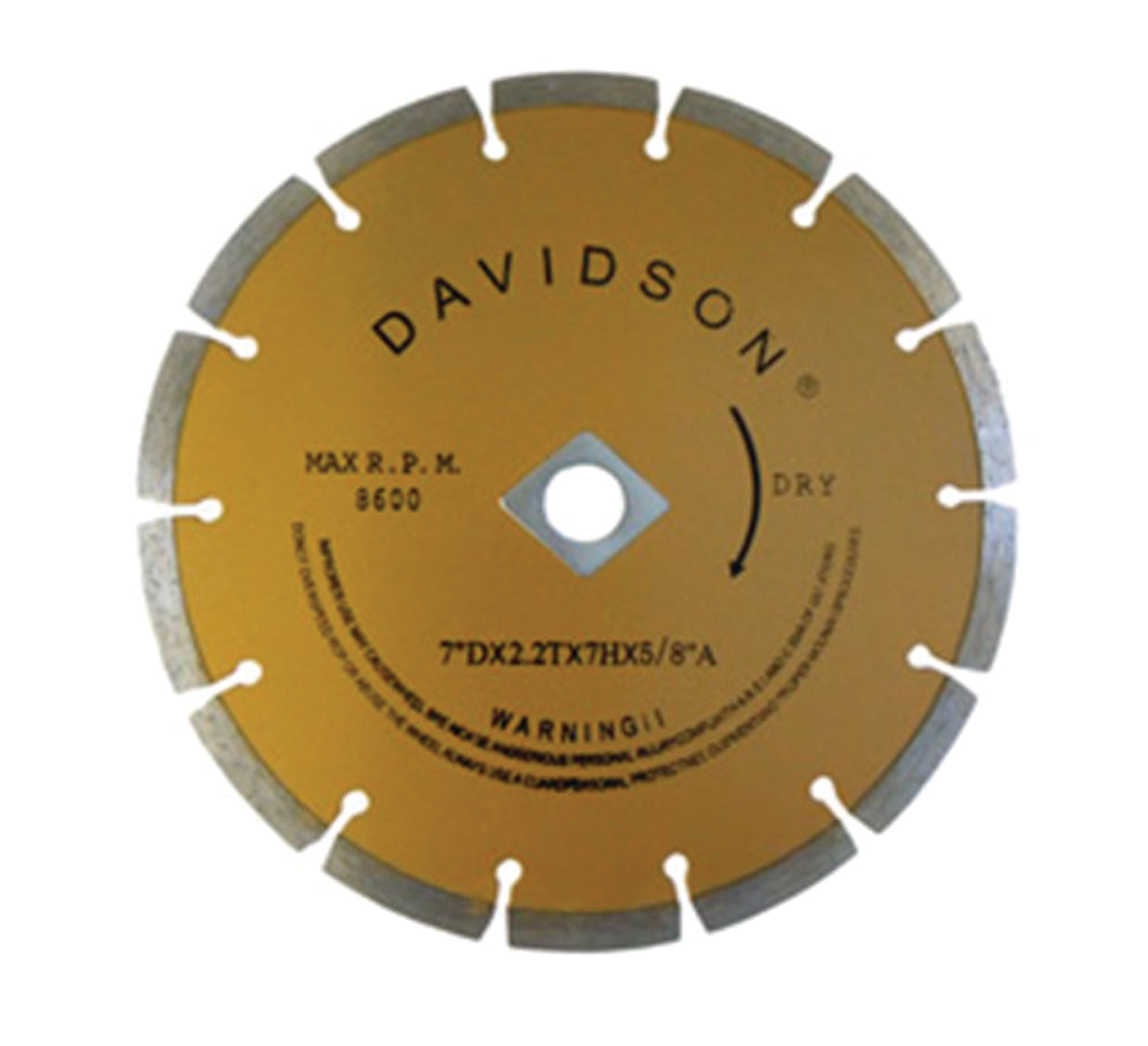 Diamond Disc Blade 7'' Dry – SUNICO