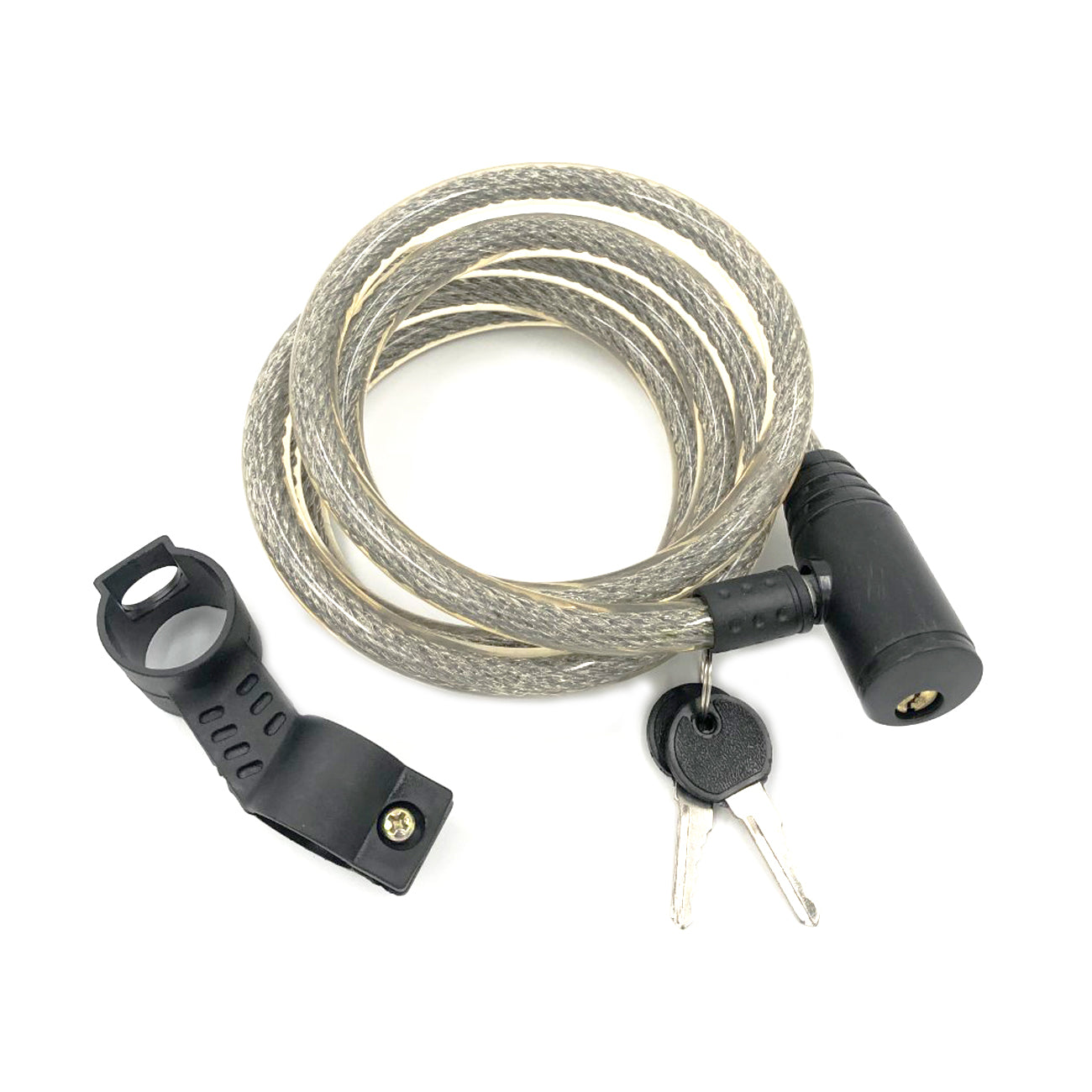 Spiral Cable Lock (White) – SUNICO