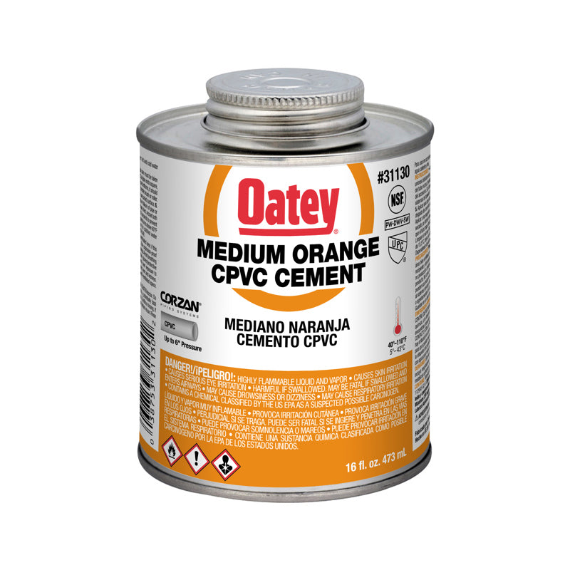 16 OZ CPVC CEMENT-ORANGE – SUNICO