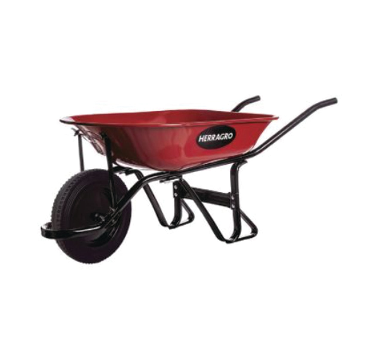 Wheelbarrow 5 Ft3 or 76 Lts Steel Tray, Solid Tire – SUNICO