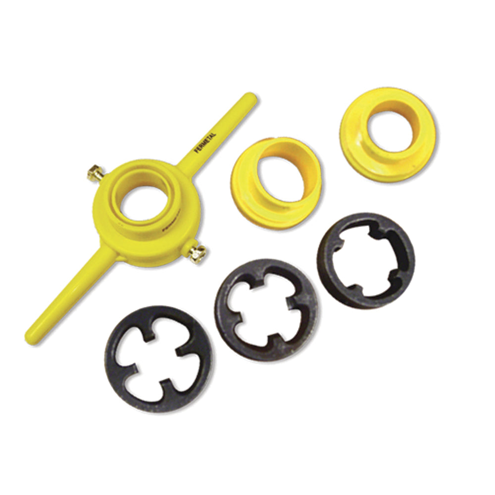 3 Pc Tap & Die for PVC 1/2'', 1/4'', 1'' (MTD3) – SUNICO