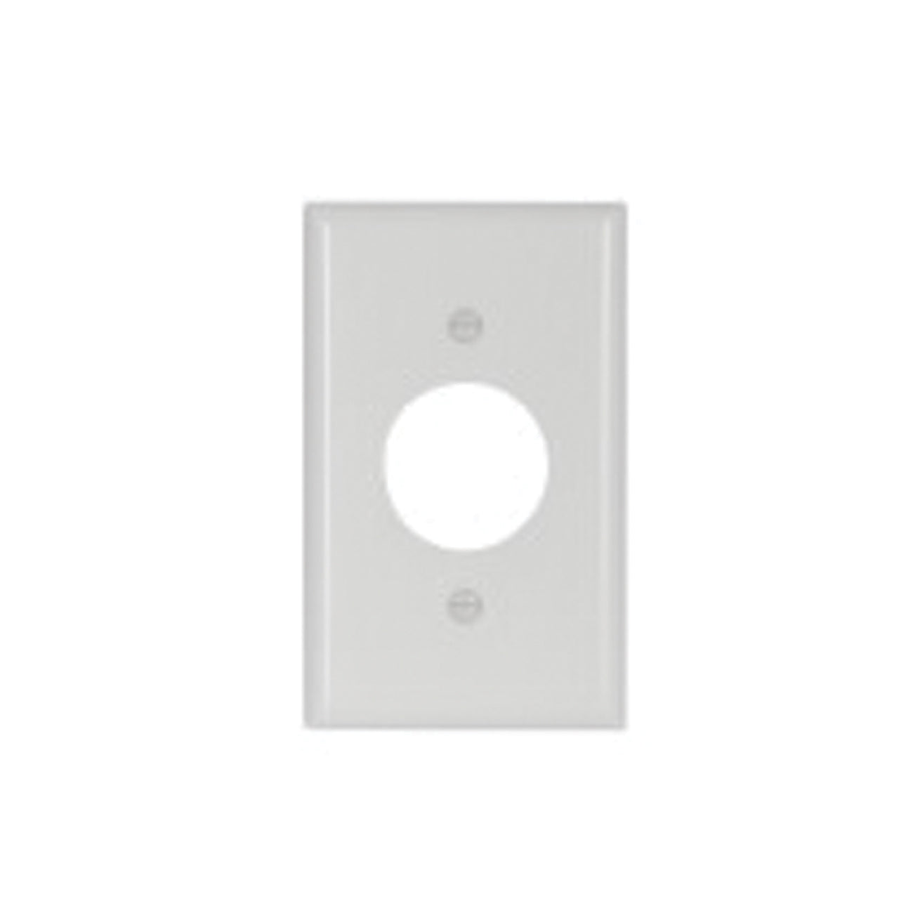 Single Receptacle Wallplate - White – SUNICO