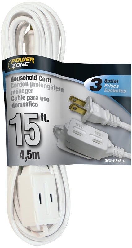 Household Extension Cord 15', 13 A, 125 V – SUNICO